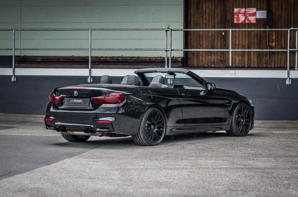 513 HP Black On Black BMW M4 Cabrio Looks Menacing | Carscoops