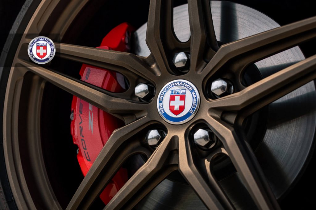 Do These Satin Bronze Wheels Suit A Torch Red C8 Corvette? | Carscoops