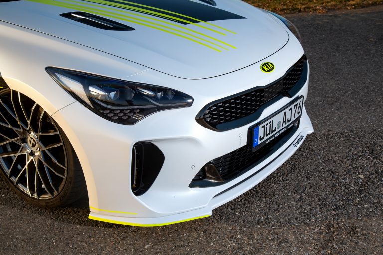Meet The StingAir: An Asphalt-Hugging, Diesel-Powered Tuned Kia Stinger ...