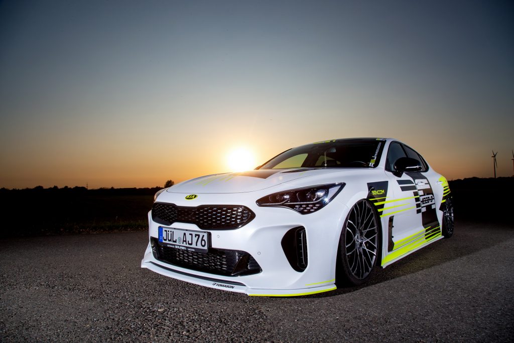 Meet The StingAir: An Asphalt-Hugging, Diesel-Powered Tuned Kia Stinger ...