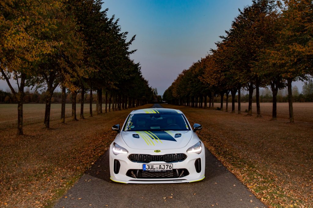 Meet The StingAir: An Asphalt-Hugging, Diesel-Powered Tuned Kia Stinger ...