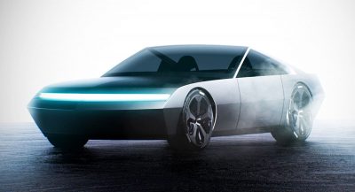 Tesla CyberCoupe Looks Like A Sci-Fi Movie Car, Would Make For A Nice ...