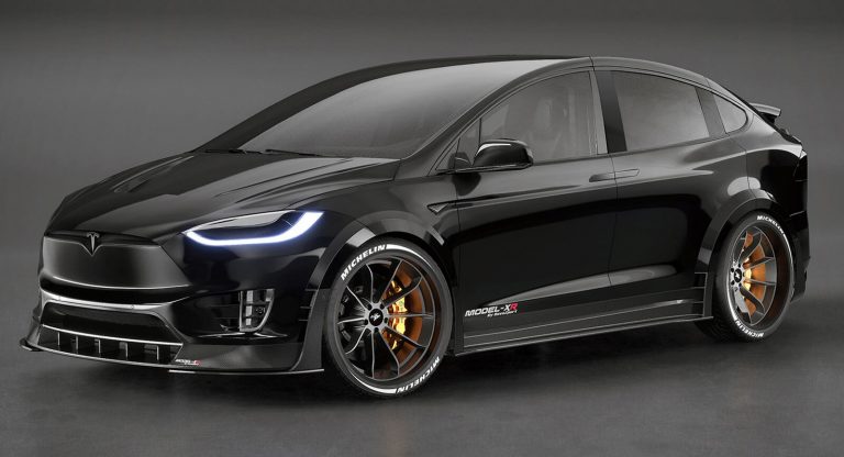 RevoZport’s Tesla Model X Goes For The Confused Electric Hatchback Look ...