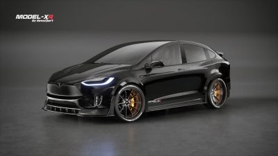 RevoZport’s Tesla Model X Goes For The Confused Electric Hatchback Look ...