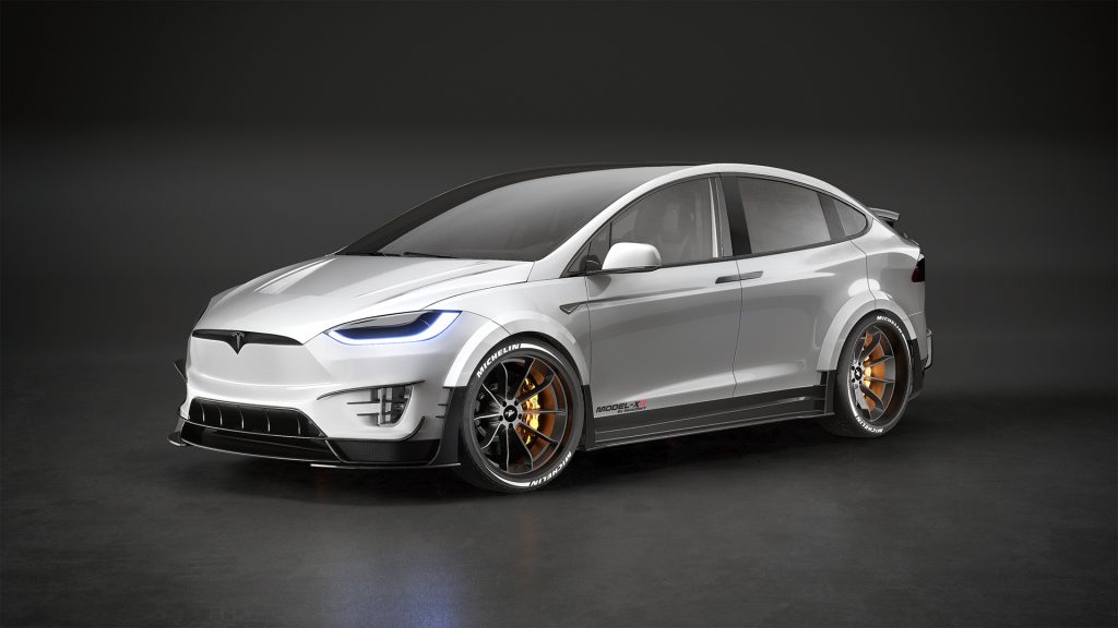 RevoZport’s Tesla Model X Goes For The Confused Electric Hatchback Look ...