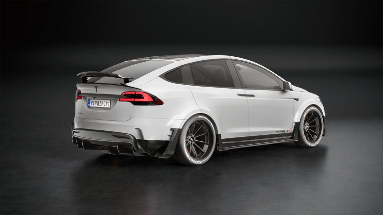 RevoZport’s Tesla Model X Goes For The Confused Electric Hatchback Look ...