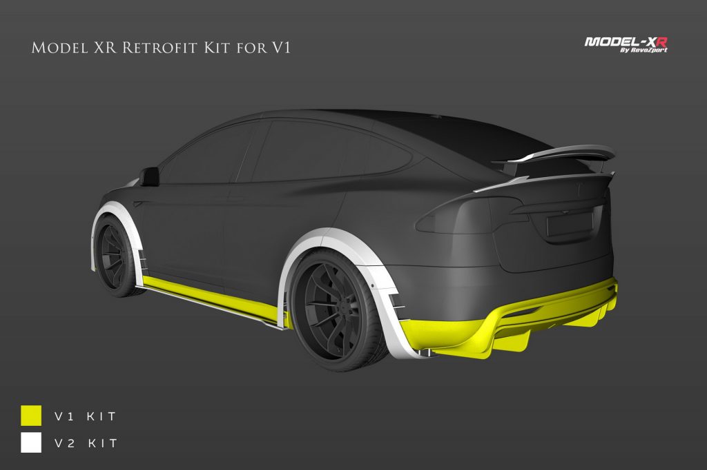 RevoZport’s Tesla Model X Goes For The Confused Electric Hatchback Look ...