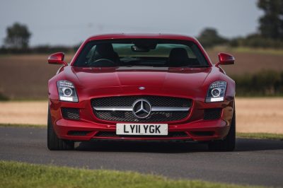 Low-Mileage Mercedes-Benz SLS AMG Looks Like It’s Ready To Fly | Carscoops