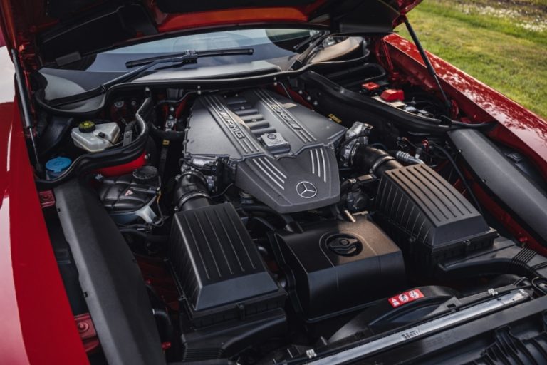 Low-Mileage Mercedes-Benz SLS AMG Looks Like It’s Ready To Fly | Carscoops