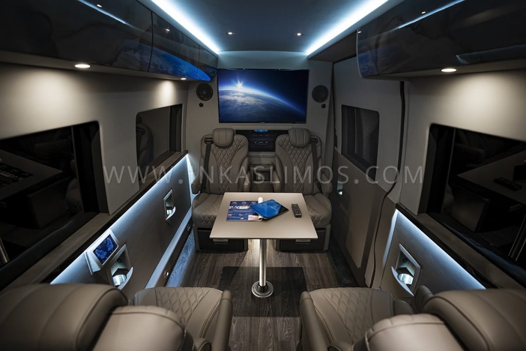 Inkas’ VIP Mobile Office Mercedes-Benz Sprinter Is For Handling ...