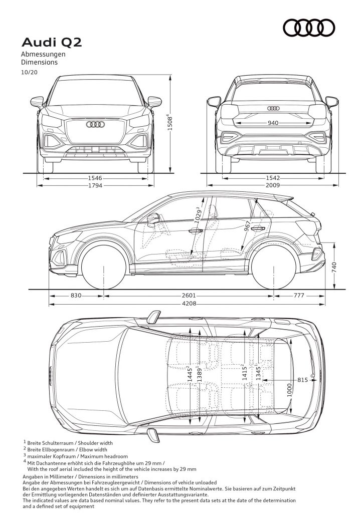 Audi’s Facelifted Q2 SUV Detailed Just In Time For Its Market Launch In ...