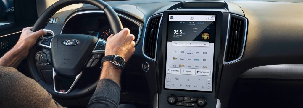 2021 Ford Edge Gets A New 12-Inch SYNC 4 Infotainment System | Carscoops