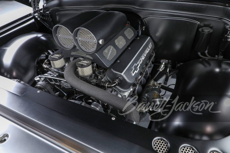 This Slammed Down Chevrolet C10 Restomod Has A Big-Block V8 | Carscoops