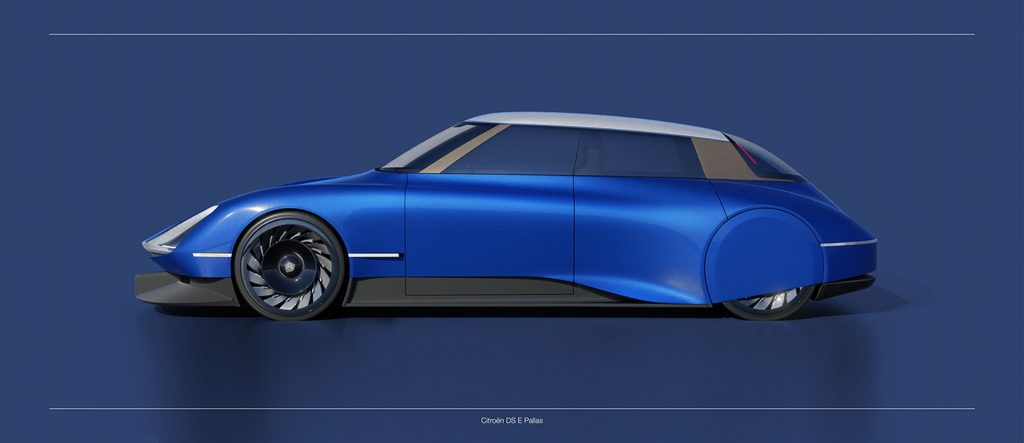Citroen DS Pallas Homage Study Re-imagines French Icon As An Electric ...