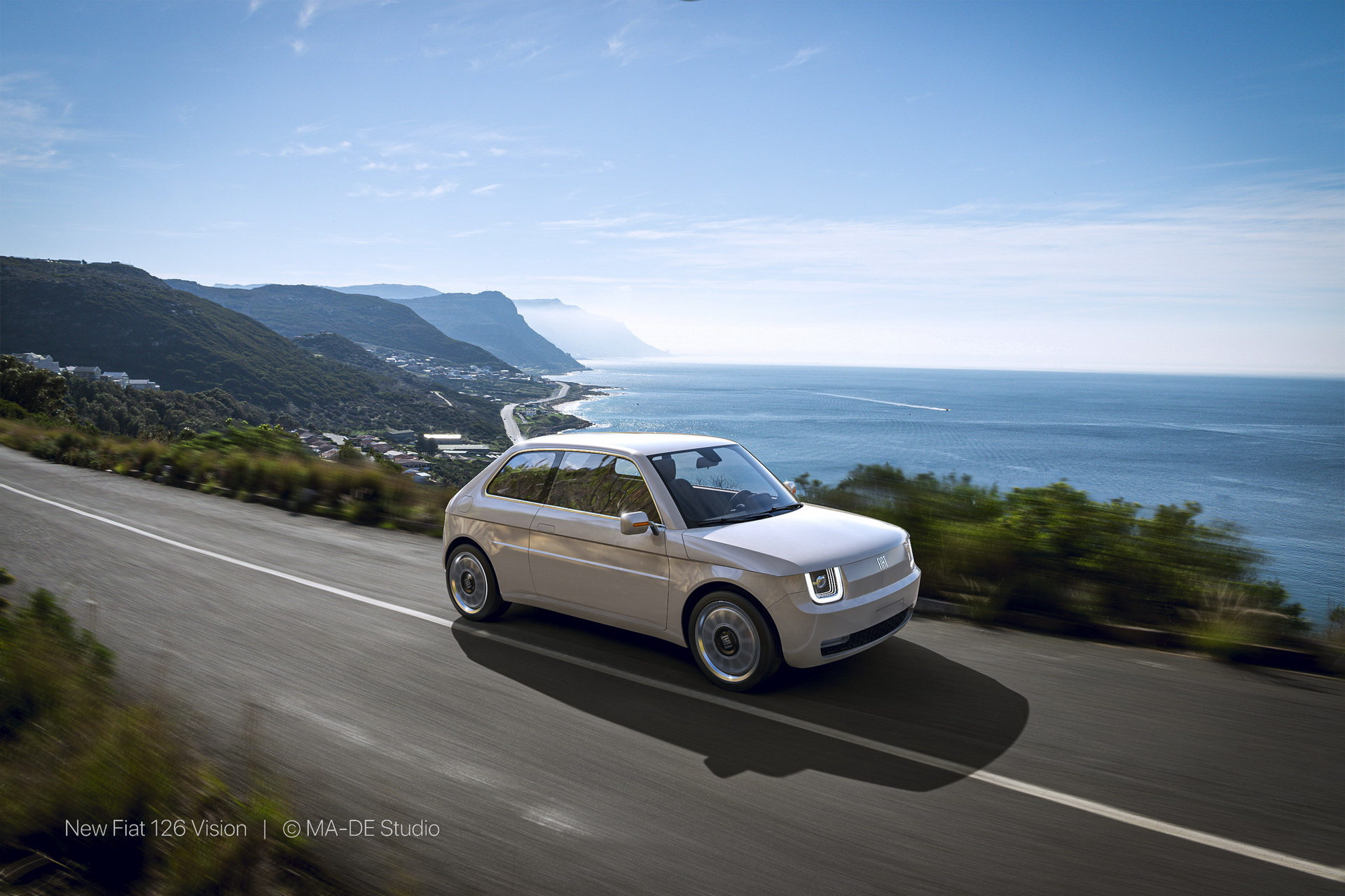 Reviving The Fiat 126 As A Modern Electric City Car Is Pure Eye Candy ...