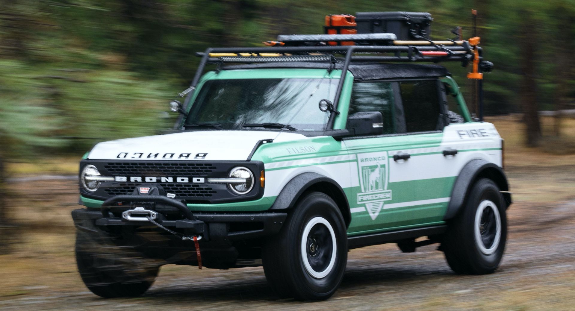 Ford And Filson Team Up For Cool Bronco Wildland Fire Rig Concept ...