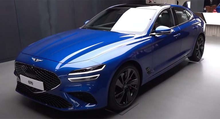 The 2022 Genesis G70 Looks Even Better In The Flesh | Carscoops