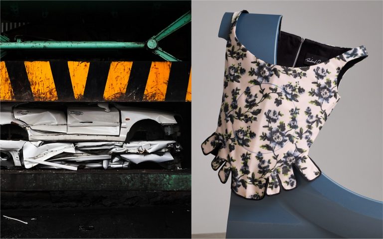 Hyundai Fashions Clothes And Jewelry Made From Discarded Car Parts Such ...