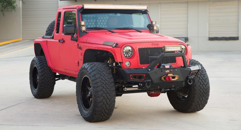 At $99,000, Would You Buy Into This 7.0L Hemi V8 Jeep Wrangler Pickup ...