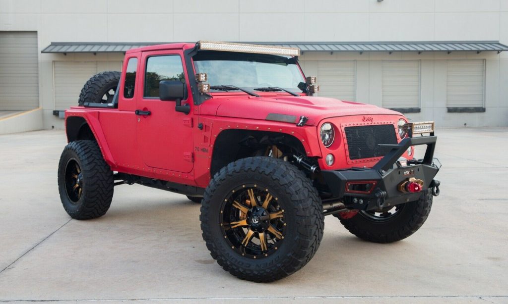 At $99,000, Would You Buy Into This 7.0L Hemi V8 Jeep Wrangler Pickup ...