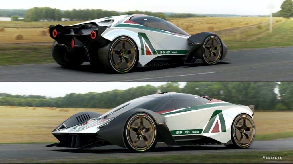 Independent Designer Reinvents The Lancia Stratos As A Modern Supercar ...