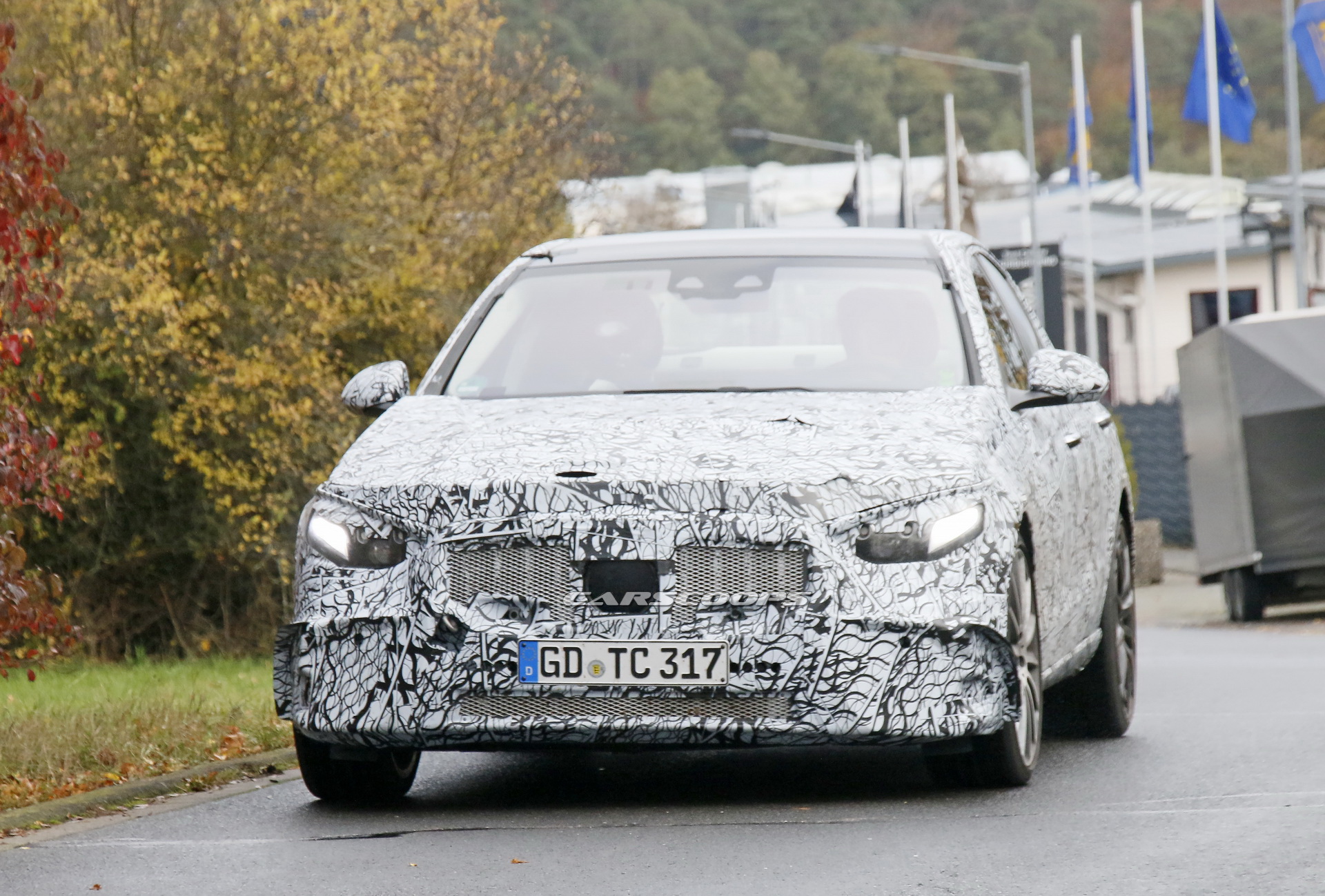 2022 Mercedes-AMG C53: Mini S-Class Visits The ‘Ring To Test Hybrid ...