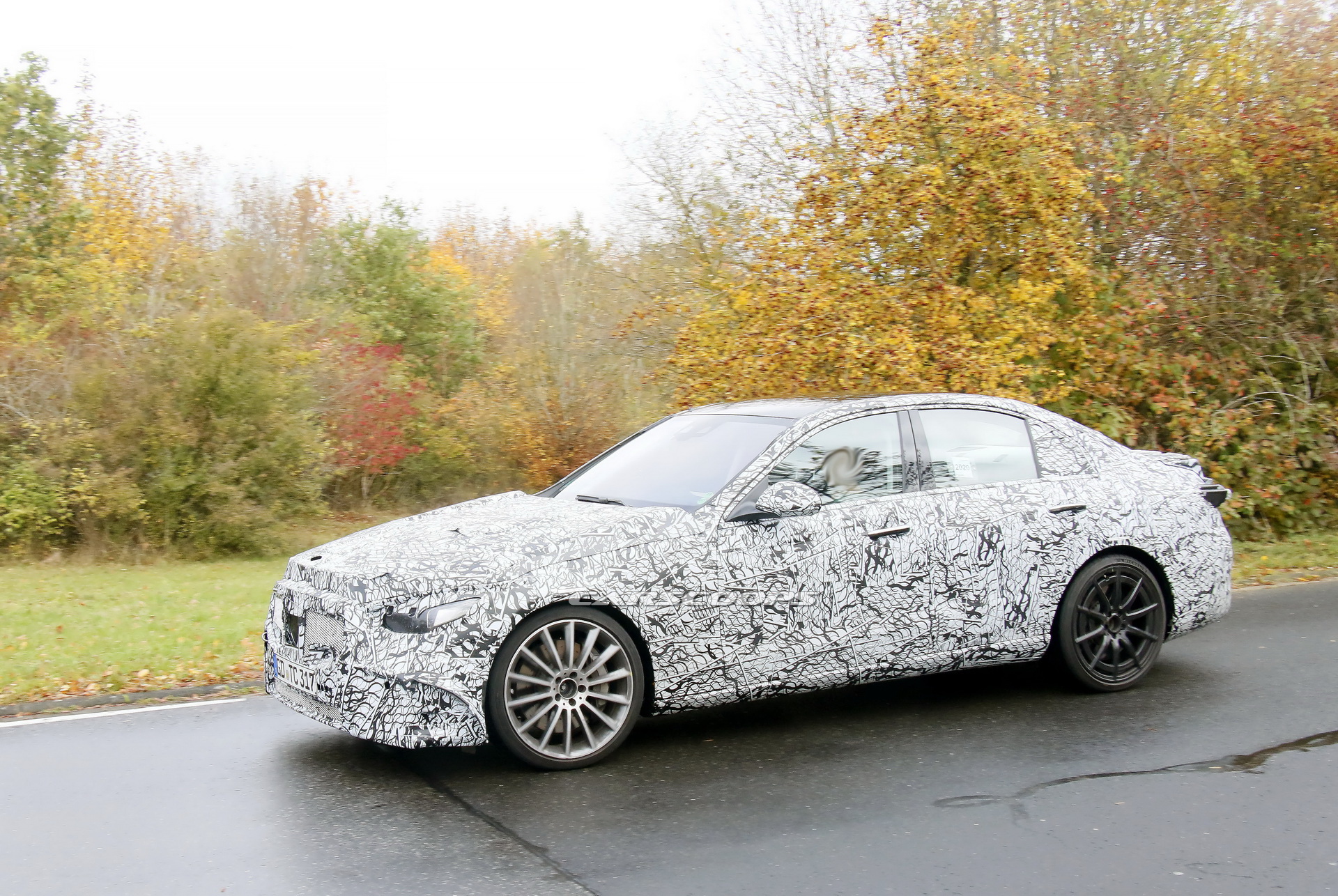 2022 Mercedes-AMG C53: Mini S-Class Visits The ‘Ring To Test Hybrid ...