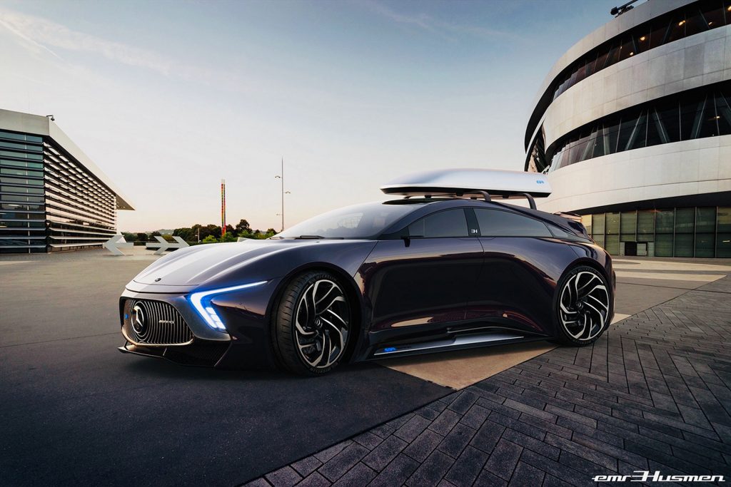 Mercedes-Benz EQR Concept Would Make For A Sleek Electric Estate ...
