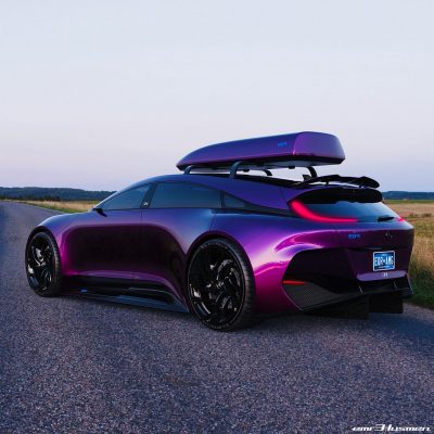 Mercedes-Benz EQR Concept Would Make For A Sleek Electric Estate ...