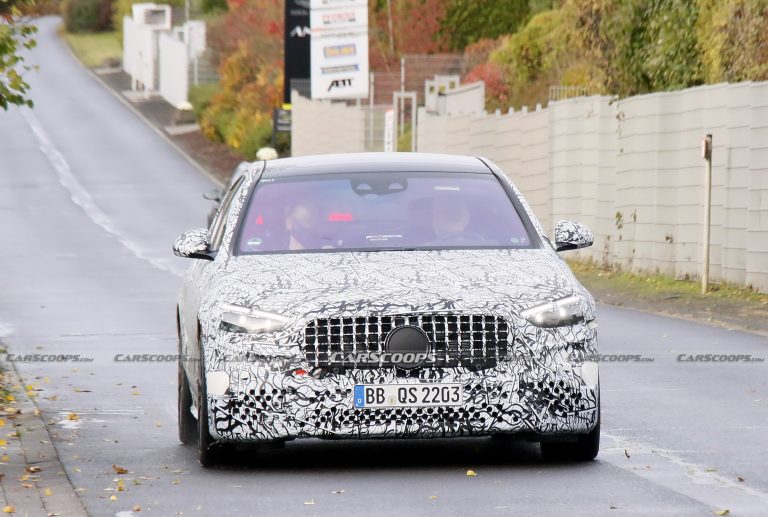 2022 Mercedes-AMG S63e: More Spy Shots Of The Electrified 700 HP Luxury ...