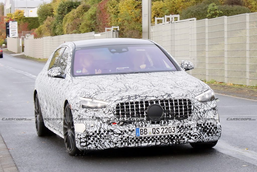 2022 Mercedes-AMG S63e: More Spy Shots Of The Electrified 700 HP Luxury ...
