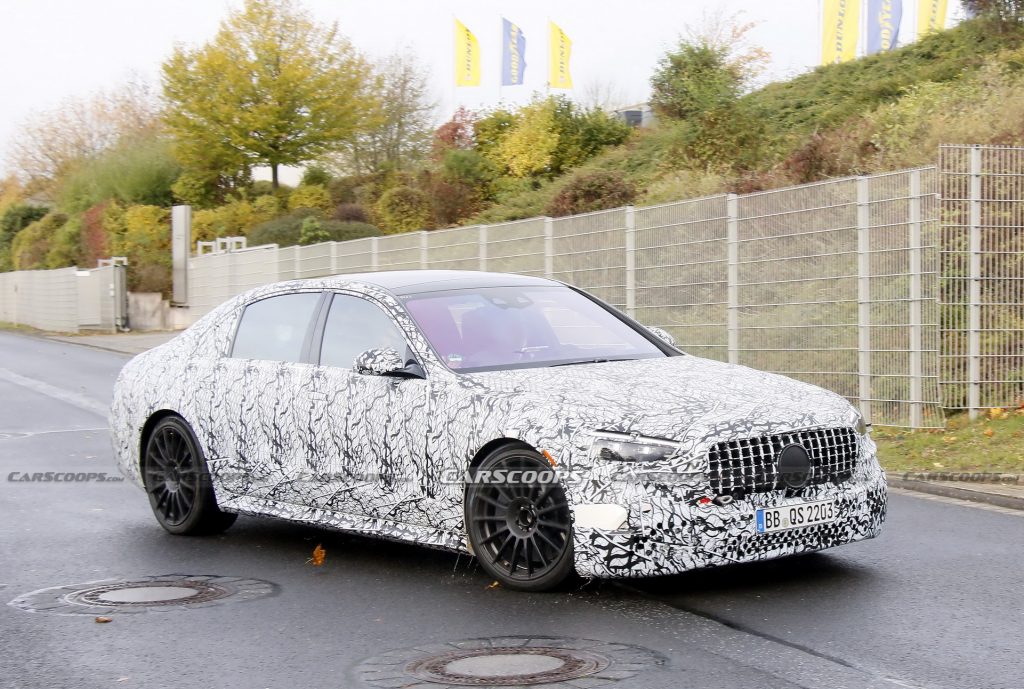 2022 Mercedes-AMG S63e: More Spy Shots Of The Electrified 700 HP Luxury ...
