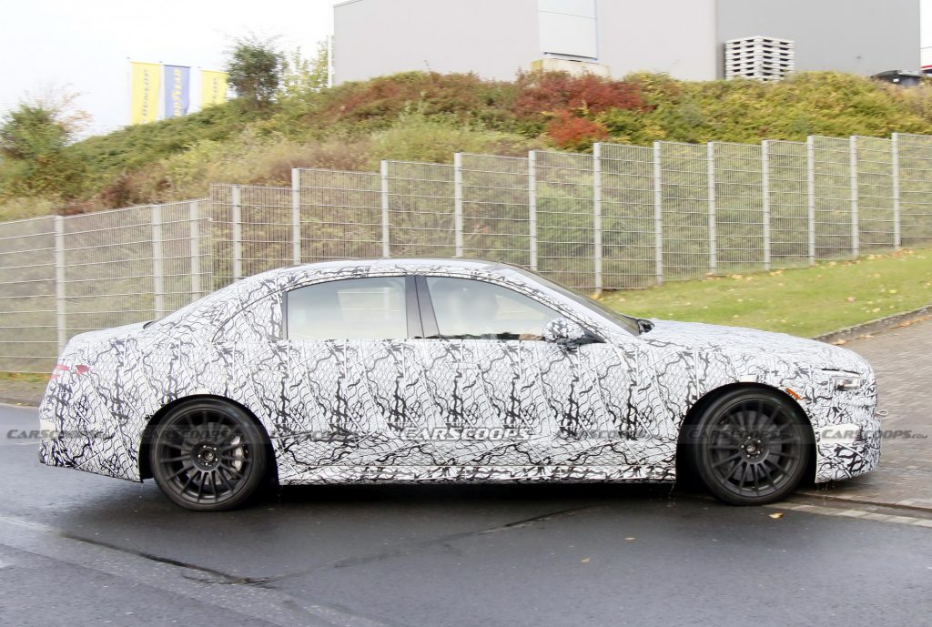 2022 Mercedes-AMG S63e: More Spy Shots Of The Electrified 700 HP Luxury ...