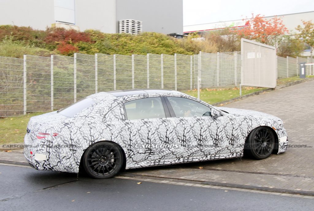 2022 Mercedes-AMG S63e: More Spy Shots Of The Electrified 700 HP Luxury ...