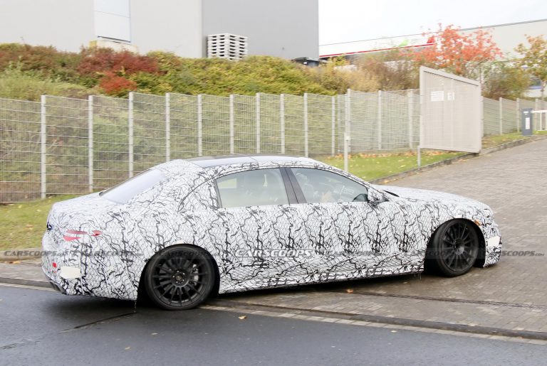 2022 Mercedes-AMG S63e: More Spy Shots Of The Electrified 700 HP Luxury ...