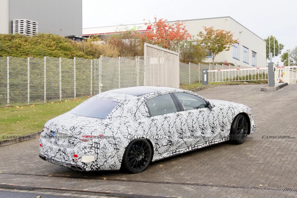 2022 Mercedes-AMG S63e: More Spy Shots Of The Electrified 700 HP Luxury ...