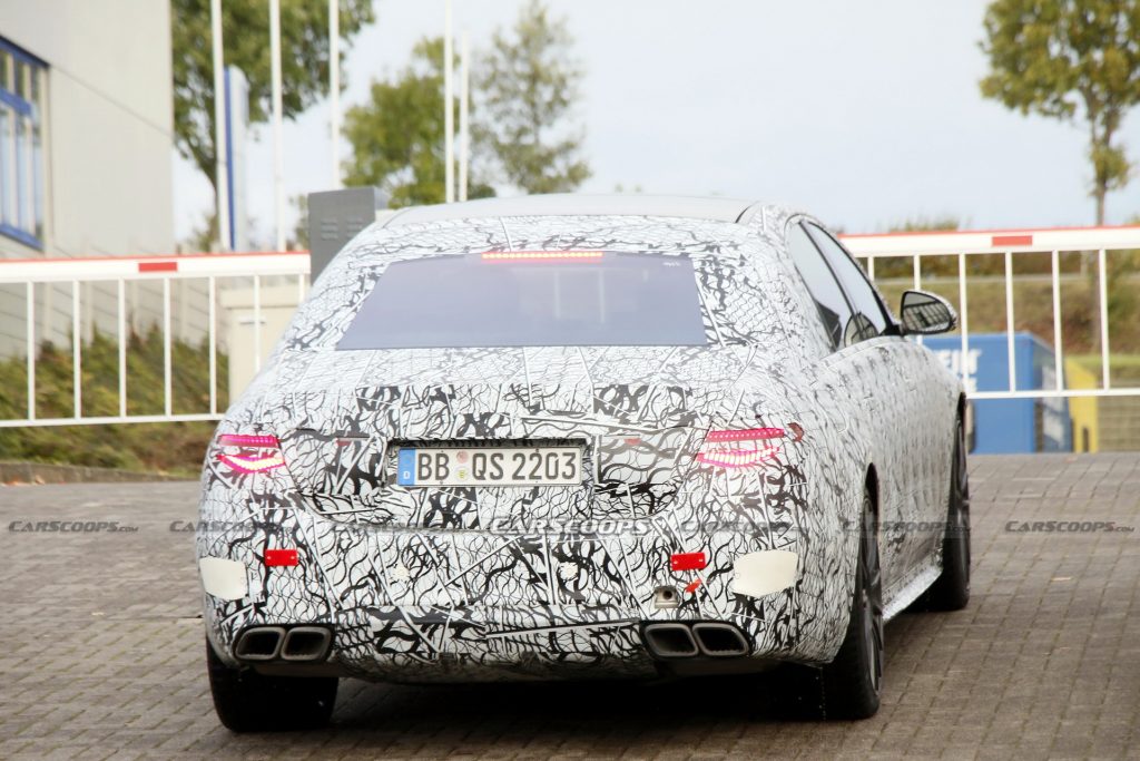 2022 Mercedes-AMG S63e: More Spy Shots Of The Electrified 700 HP Luxury ...