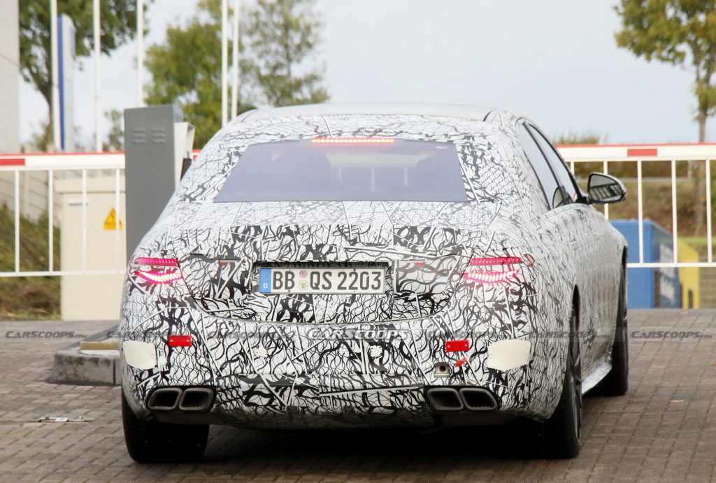 2022 Mercedes-AMG S63e: More Spy Shots Of The Electrified 700 HP Luxury ...
