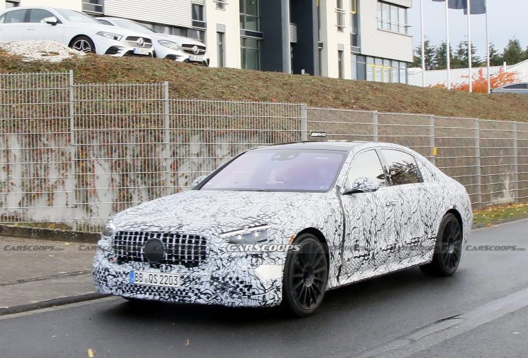 2022 Mercedes-AMG S63e: More Spy Shots Of The Electrified 700 HP Luxury ...
