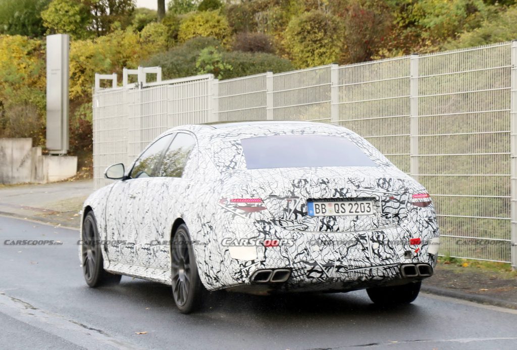 2022 Mercedes-AMG S63e: More Spy Shots Of The Electrified 700 HP Luxury ...