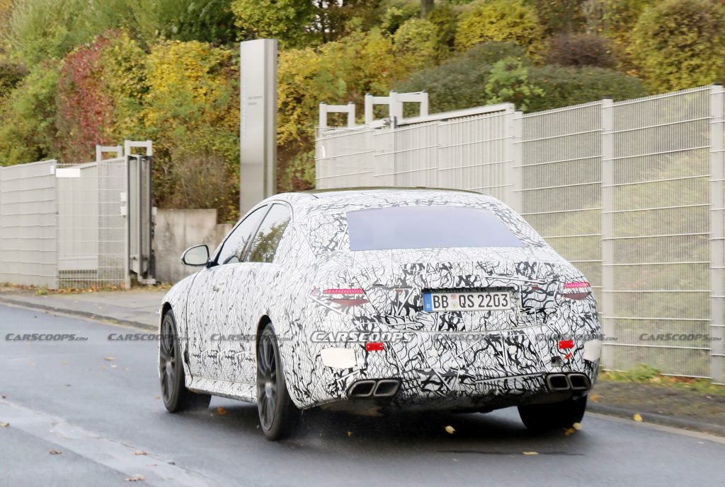2022 Mercedes-AMG S63e: More Spy Shots Of The Electrified 700 HP Luxury ...