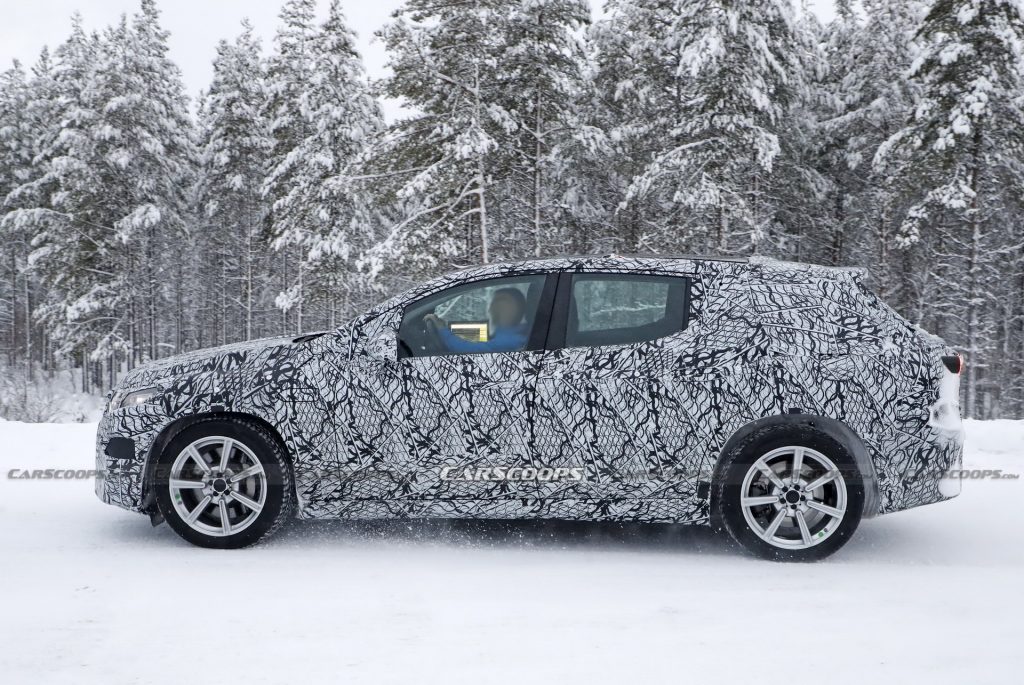 New Mercedes EQS Range-Topping Electric SUV Spied Inside And Out ...