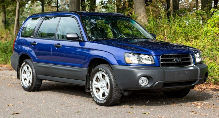 This Pristine 2003 Subaru Forester Has Just 6,450 Miles On The Clock ...