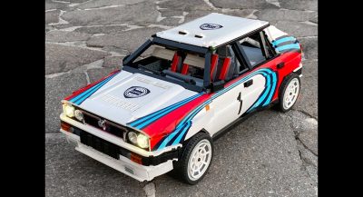 LEGO Lancia Delta Integrale Rally Car Took 15 Months To Build, Looks ...