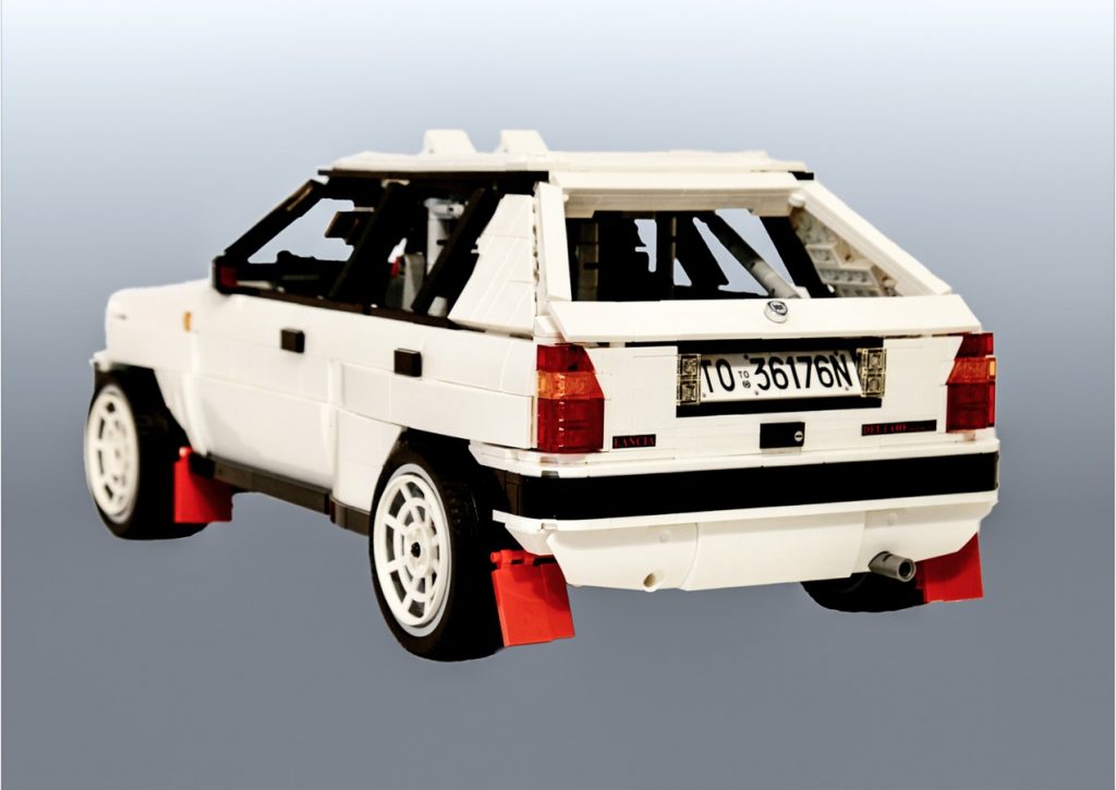 LEGO Lancia Delta Integrale Rally Car Took 15 Months To Build, Looks ...