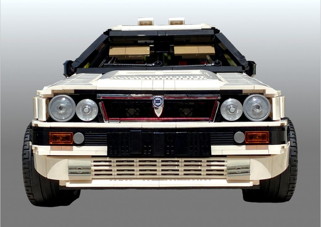 LEGO Lancia Delta Integrale Rally Car Took 15 Months To Build, Looks ...