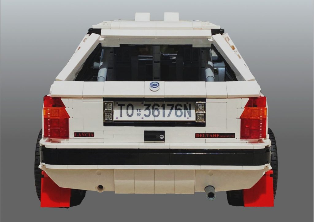 LEGO Lancia Delta Integrale Rally Car Took 15 Months To Build, Looks ...