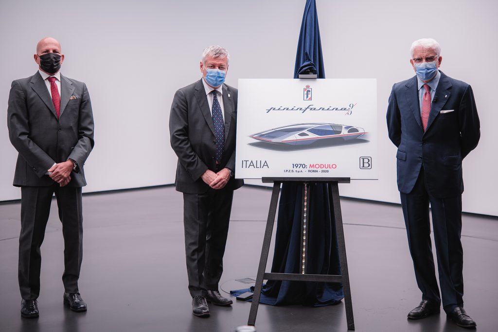 Innovative 1970 Pininfarina Modulo Concept Celebrated In Official Stamp ...