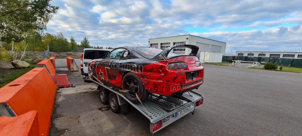 1,500 HP Toyota Supra Swerves To “Dodge Obstacle” At 140 MPH, Ends Up ...