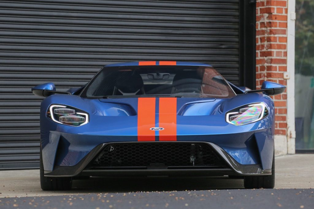 Will This Blue And Orange 2018 Ford GT Cross The $1 Million Mark ...